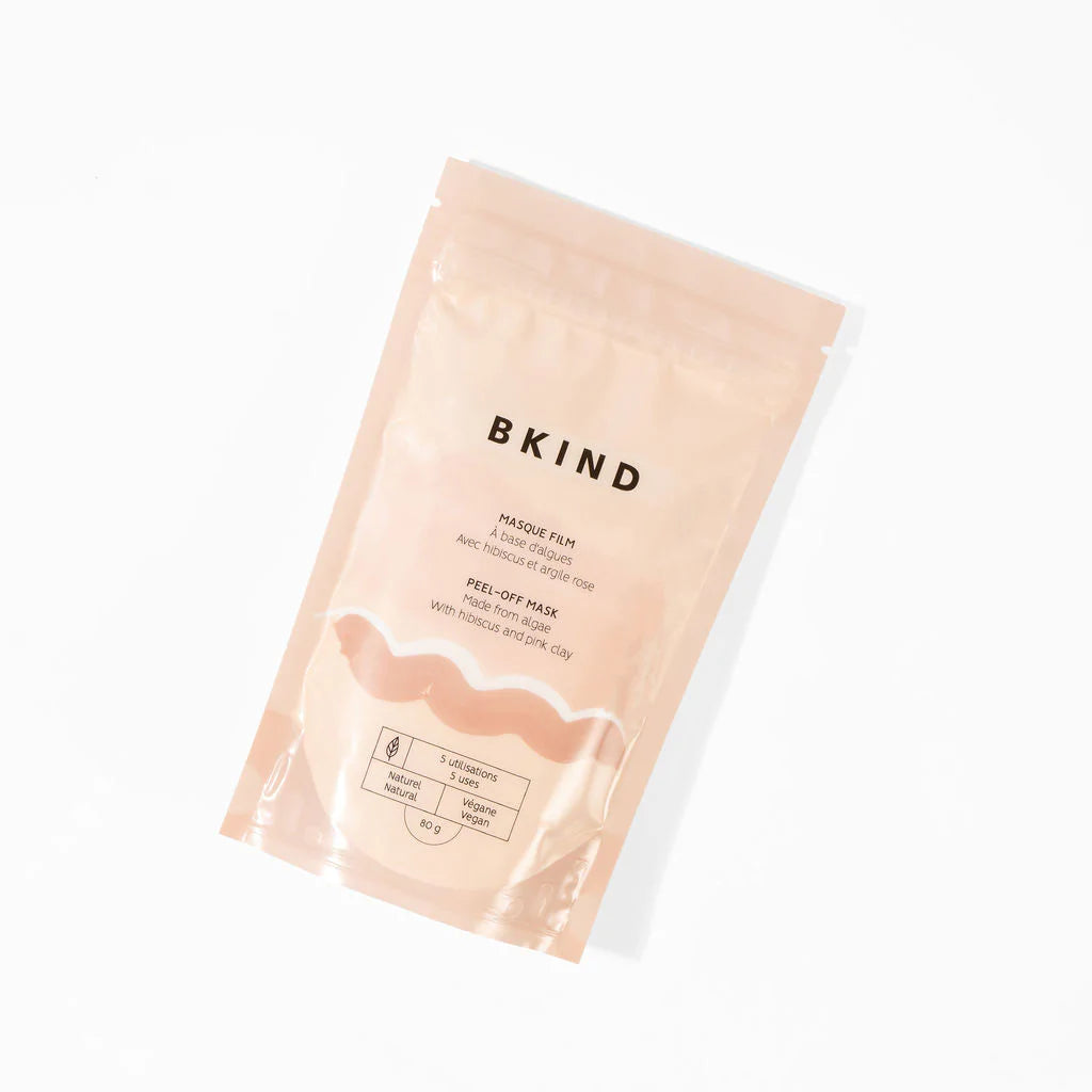 Algae Peel-Off Mask - Hibiscus + Pink Clay – Minda Living